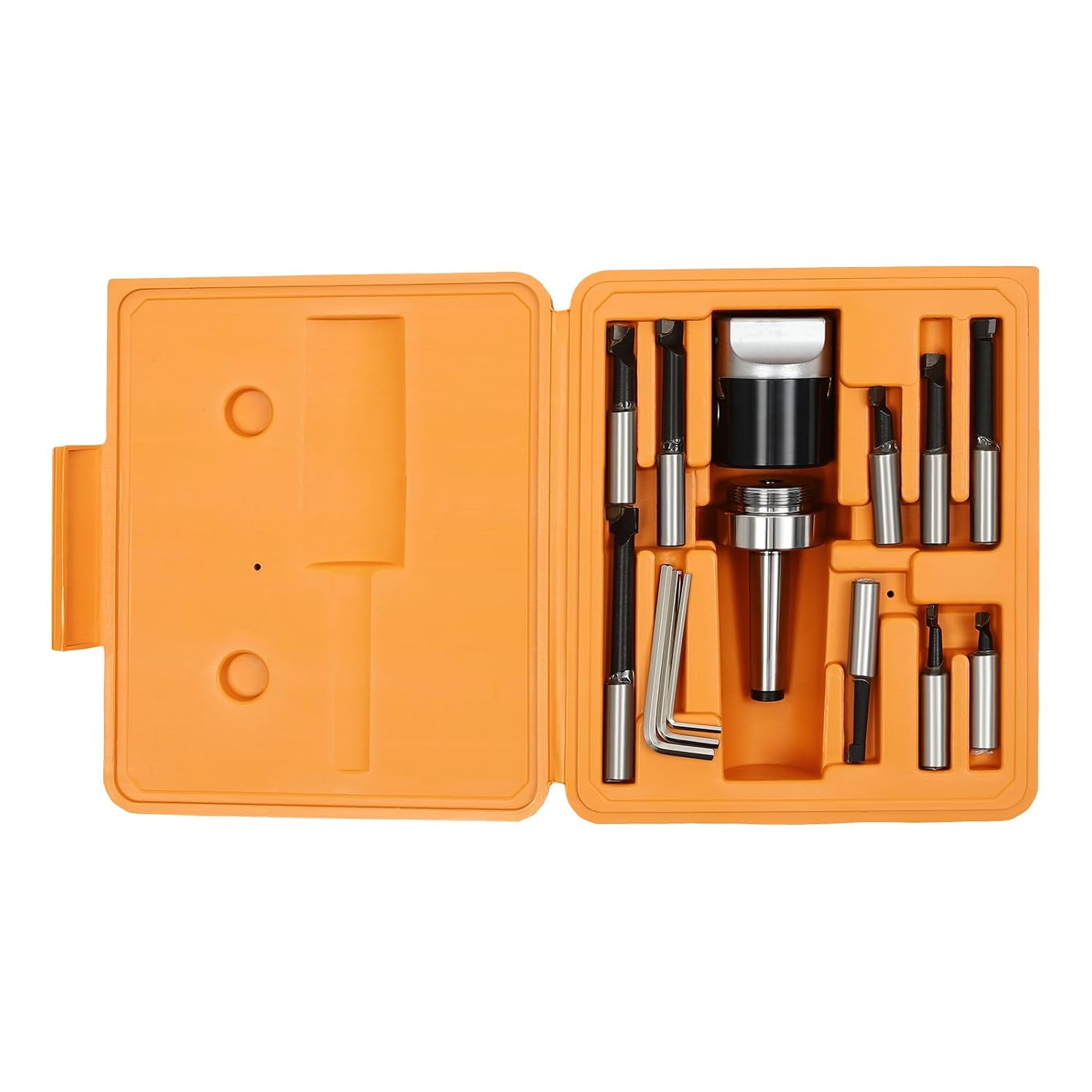 Boring Head MT2-F1 50mm + 9pcs 12mm Boring Bar CNC Milling Tools Kit ...
