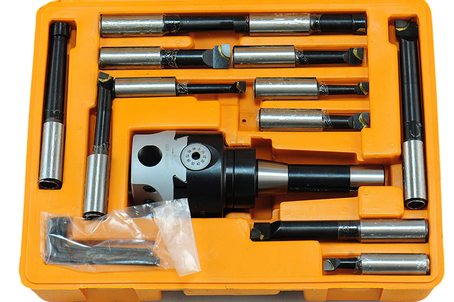 Boring head R8 Shank 12 pcs Carbide Tipped 3/4" Boring Bar Set 202-8021A R( - Walmart.com