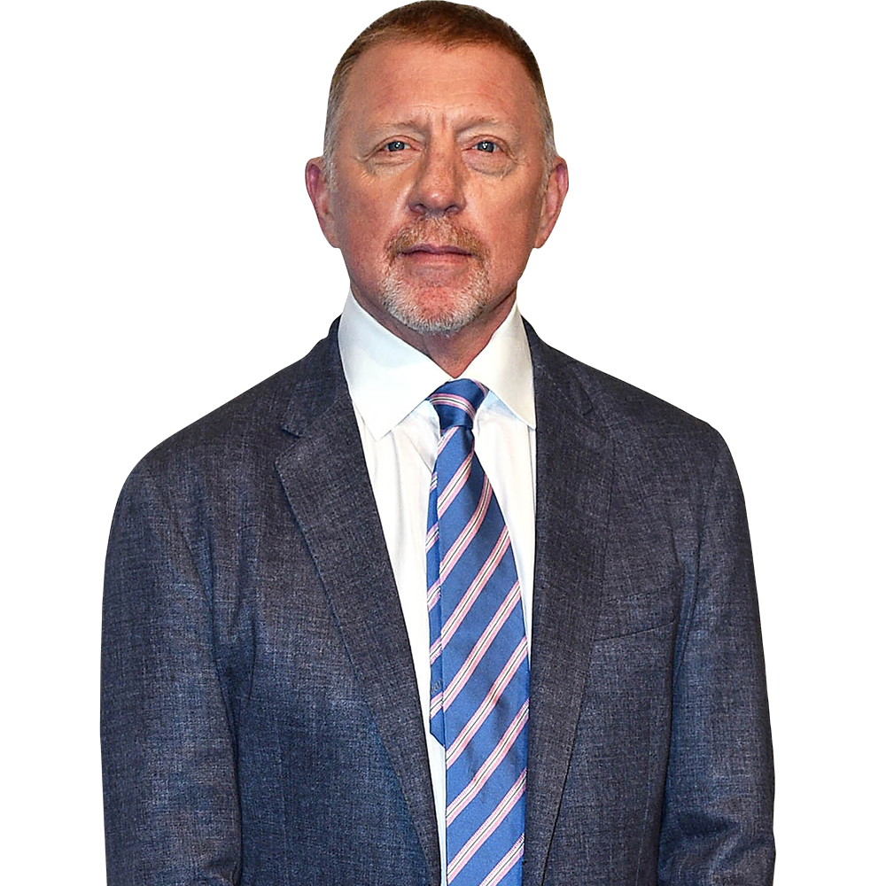 Boris Becker (Blue Tie) Half Body Buddy Cutout - Walmart.com