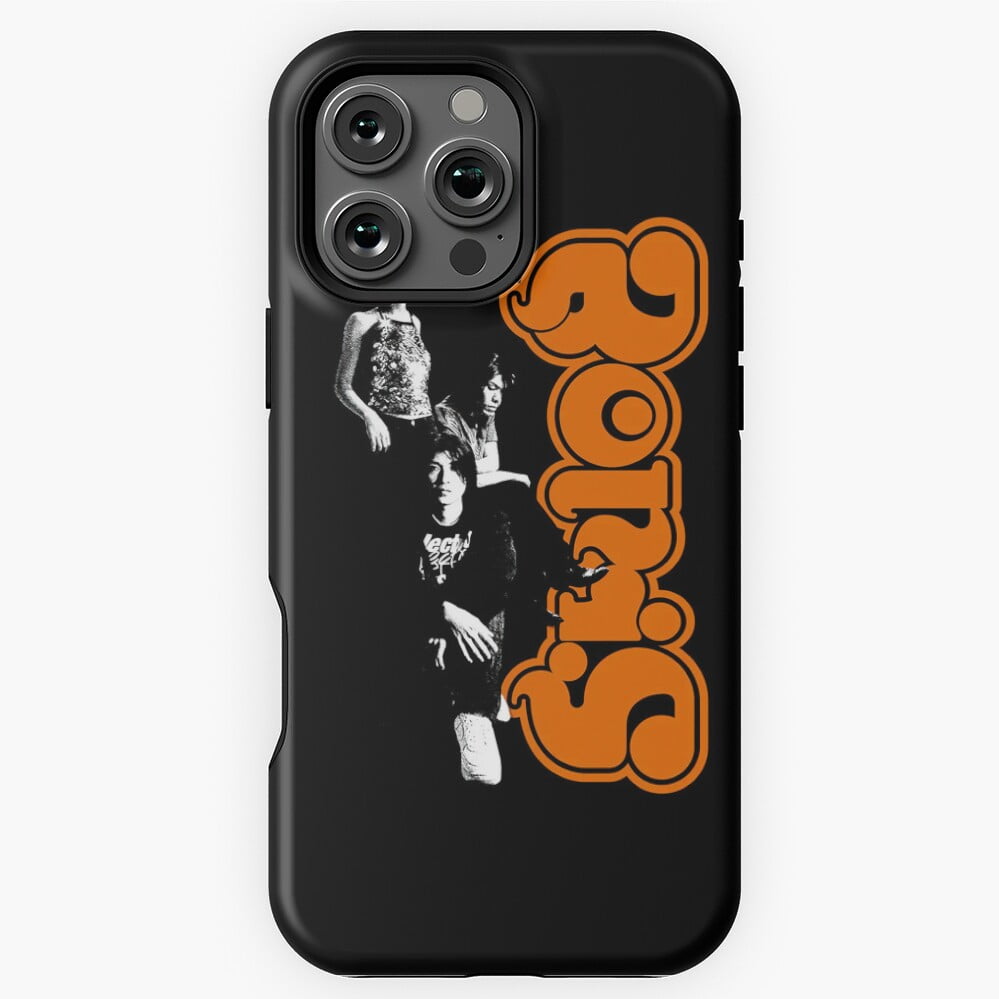 Boris Heavy Rocks Band Orange Album Phone Case for iPhone 16 15 14 13 ...
