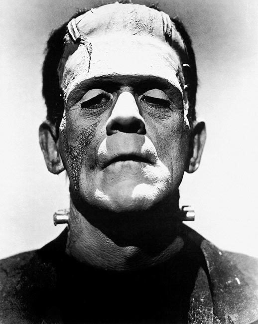 Boris Karloff as Frankenstein's Monster - 20x30 Inch Glossy Laminated ...