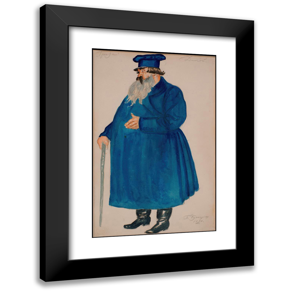 Boris Kustodiev 11x14 Black Modern Framed Museum Art Print Titled ...