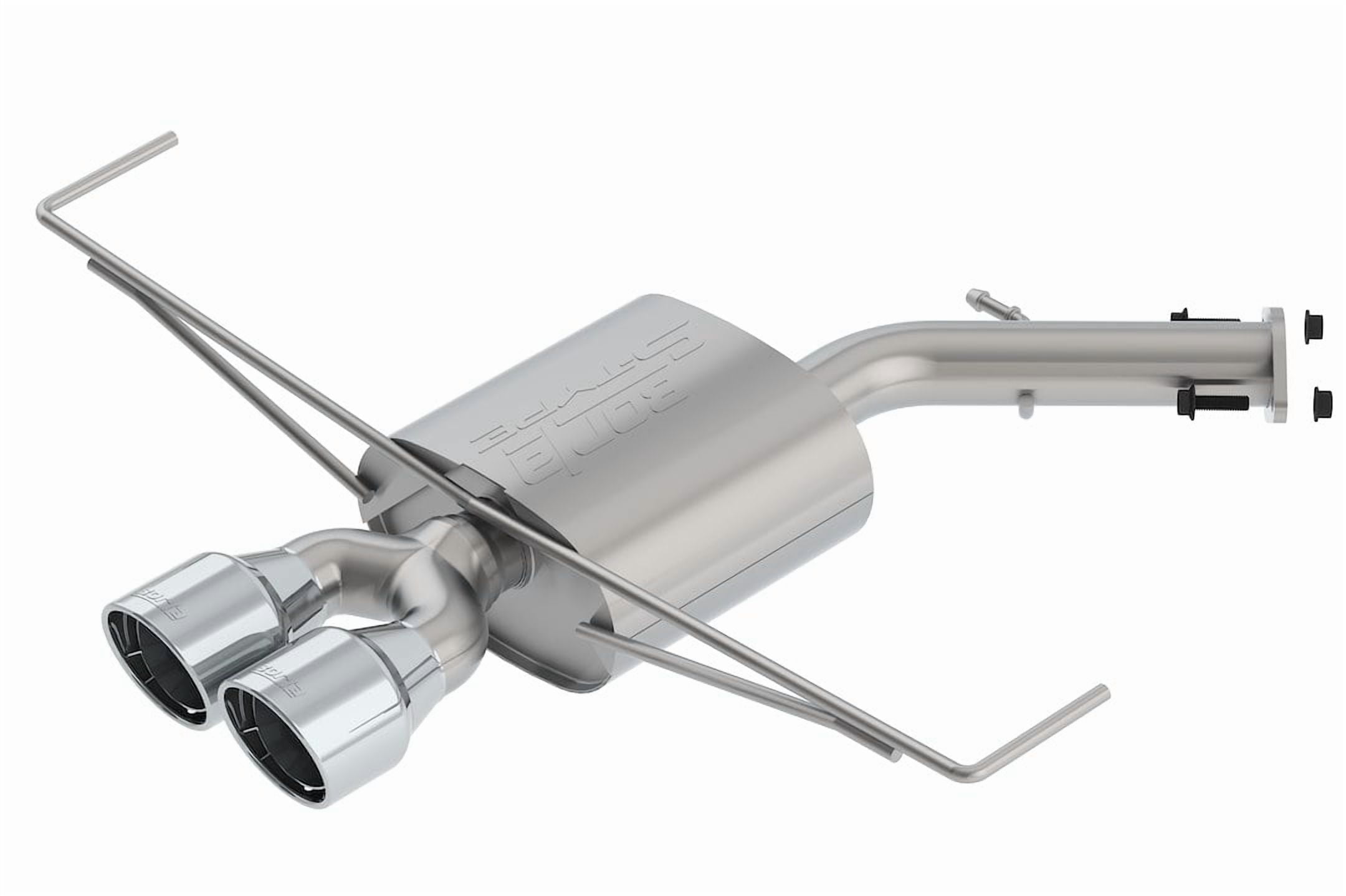 Borla 11959 Axle-Back Single Center Rear Exit Exhaust System Kit ...