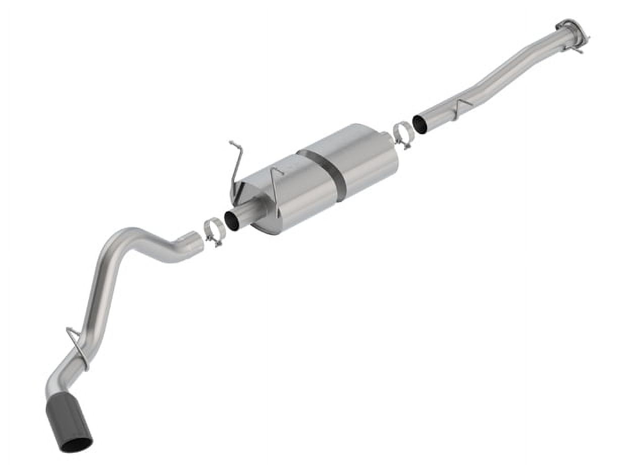 Borla 140762BC Cat-Back Single Passenger Side Rear Exit Exhaust System ...