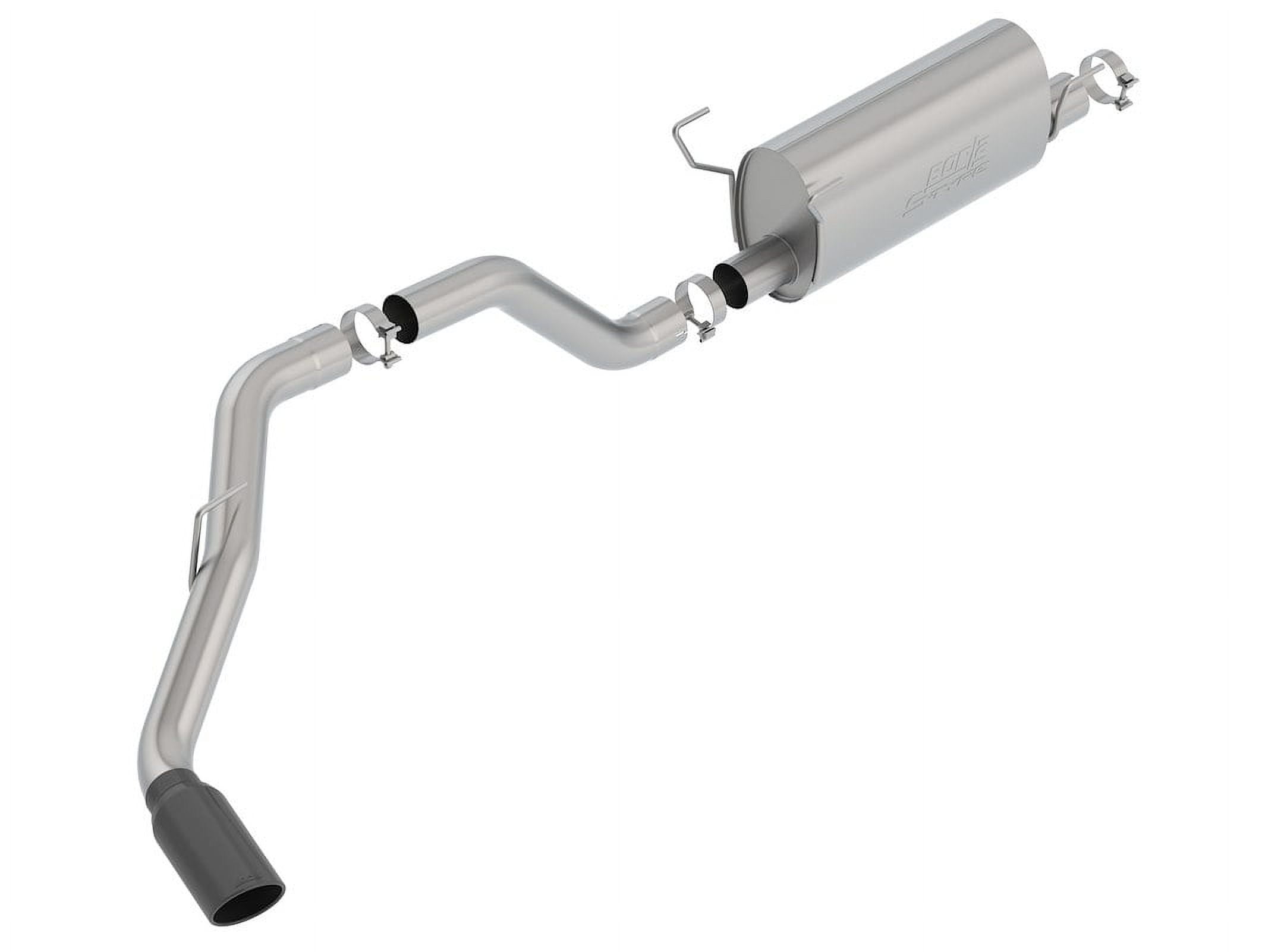 Borla 140801BC Cat-Back Single Single Passenger Side Rear Exit Exhaust ...