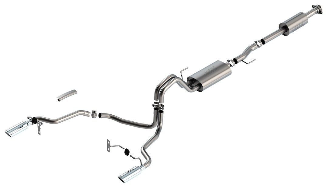 Borla 140865 Touring Cat-Back Exhaust System Fits 21 F-150 Fits select ...