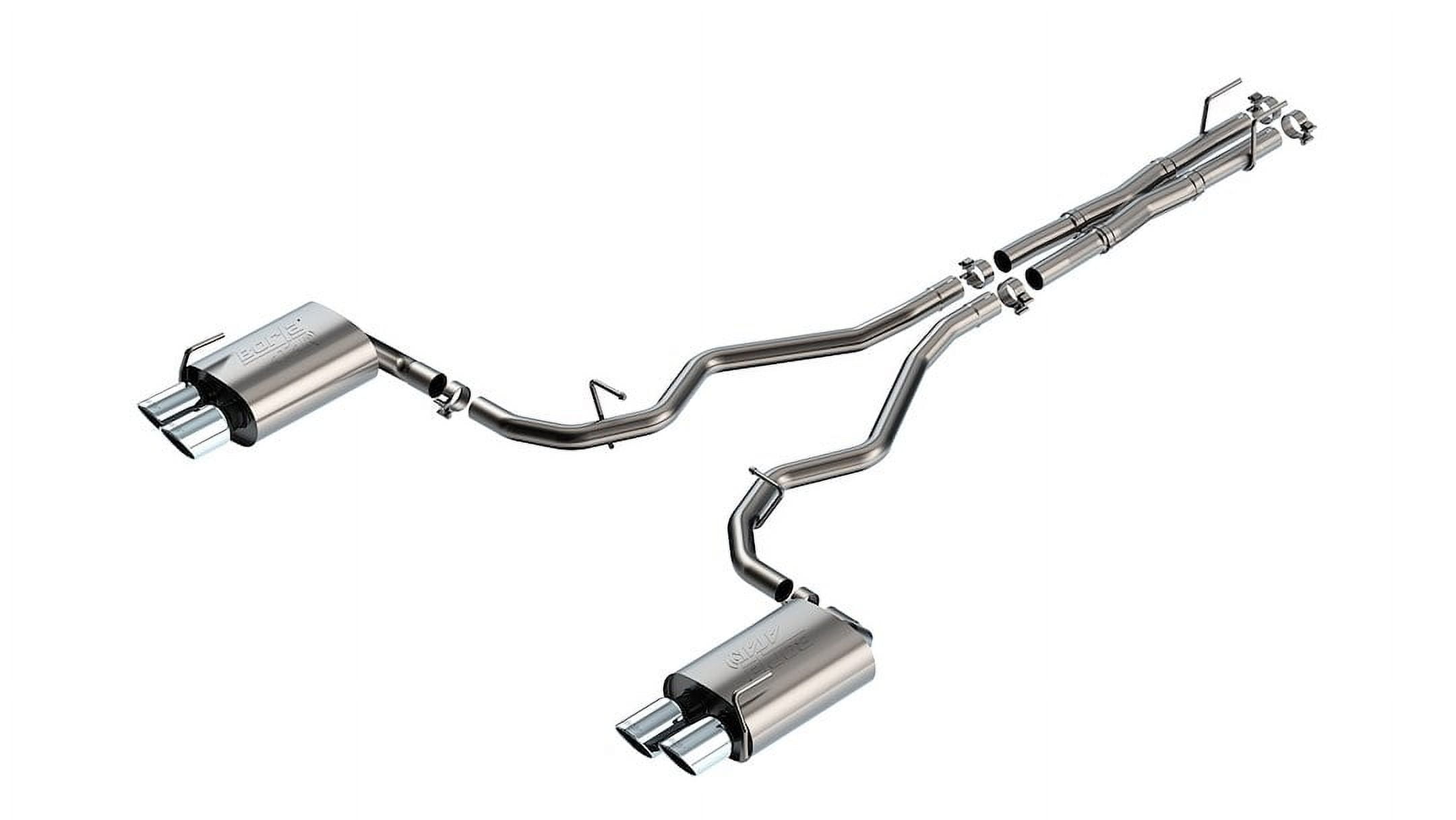Borla 140894 Cat-Back Dual Dual Split Rear Exit Exhaust System Kit ...