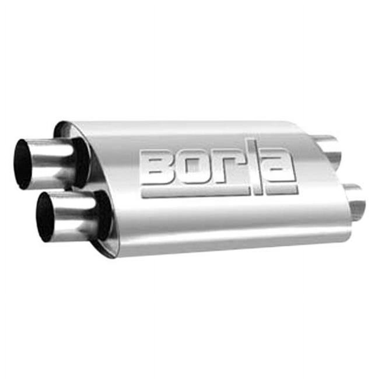 Borla Exhaust 2.5 19 x 4 x 9.5 in. Dual Exhaust Comoros Ubuy