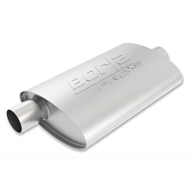 Borla Exhaust ProXS 2 In. Inlet 2 In. Outlet Offset/Center 19 Inch Oval ...