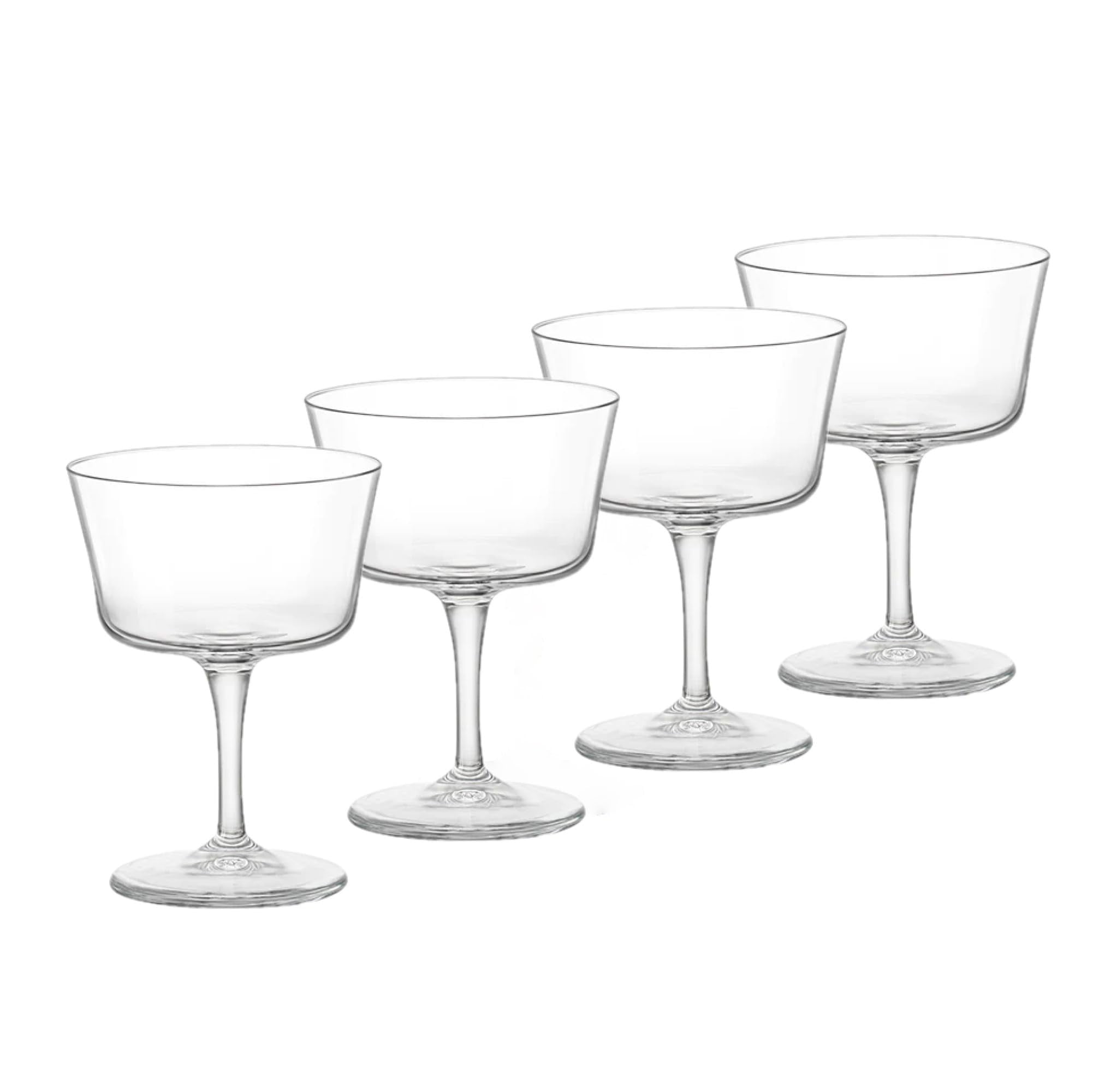 Bormioli Rocco 122114GRS021990 Novecento Stemware Fizz Glass, Set of 4 ...