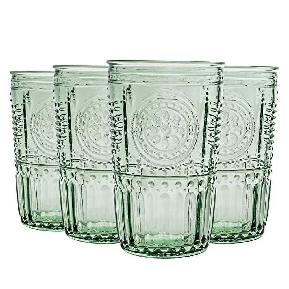 Bormioli Rocco 16oz Romantic Cooler Glass, Drinking Juice Water ...