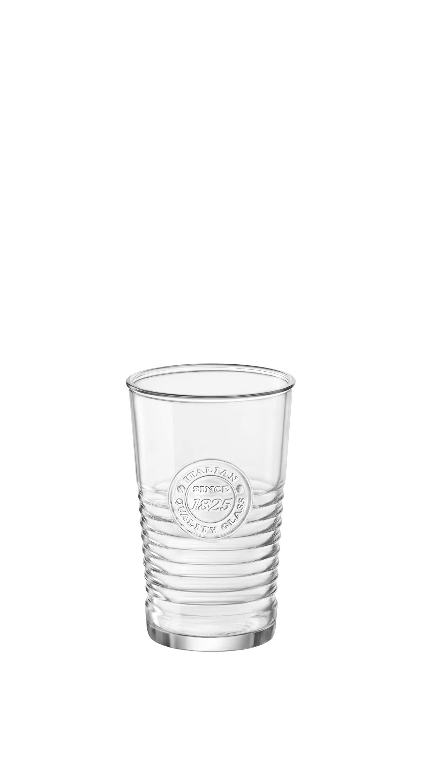 Bormioli Rocco 540630GRS021990 Officina1825 Cooler Glass, Set of 4, 16 ...