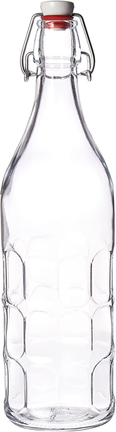 Bormioli Rocco Moresca Glass Bottle, 33.75 oz, Clear - Walmart.com