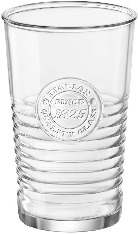 Bormioli Rocco Officina1825 Cooler Glass, 16 oz, Clear - Walmart.com