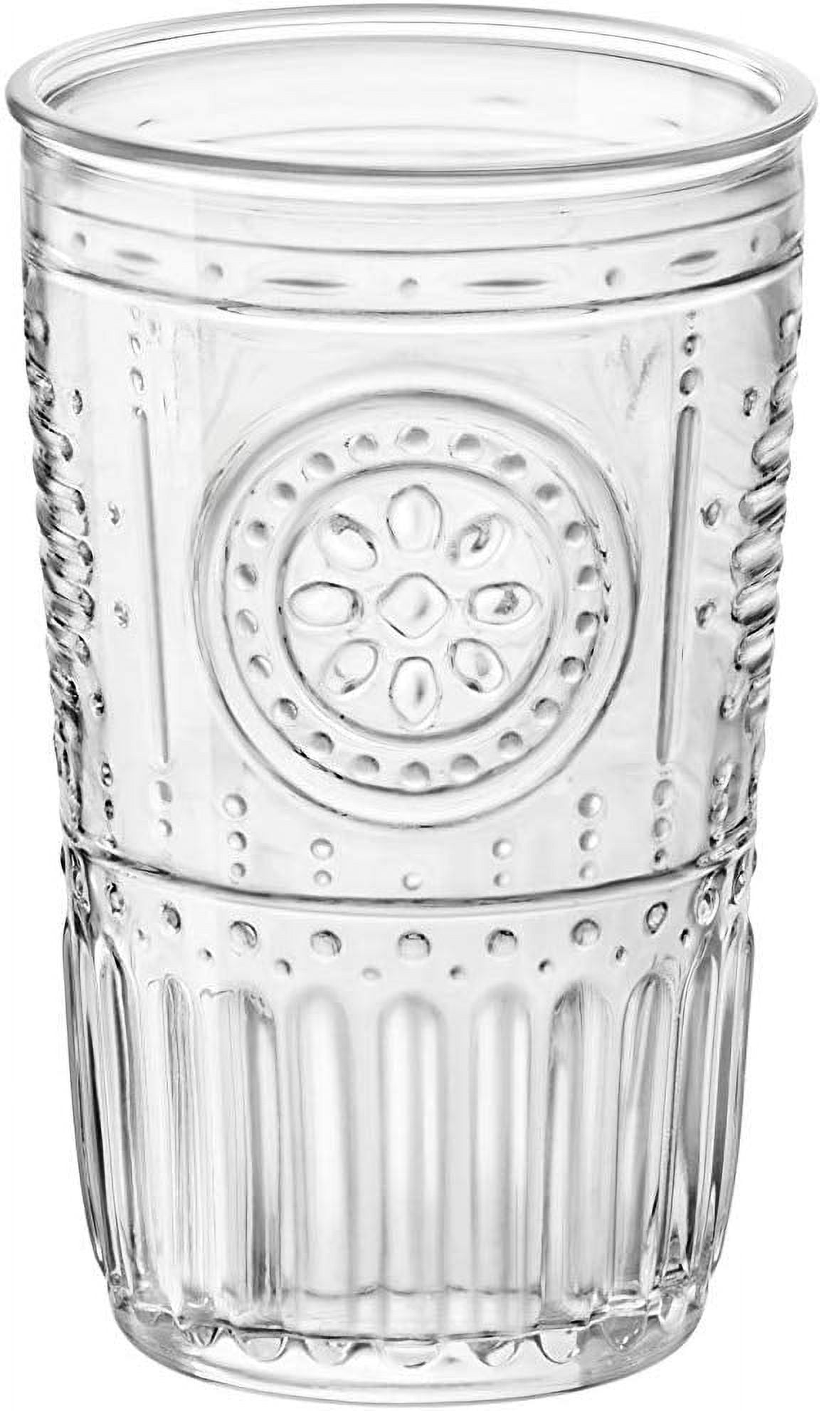 Bormioli Rocco Romantic Cooler Drinking Glass, 16 oz, Clear - Walmart.com