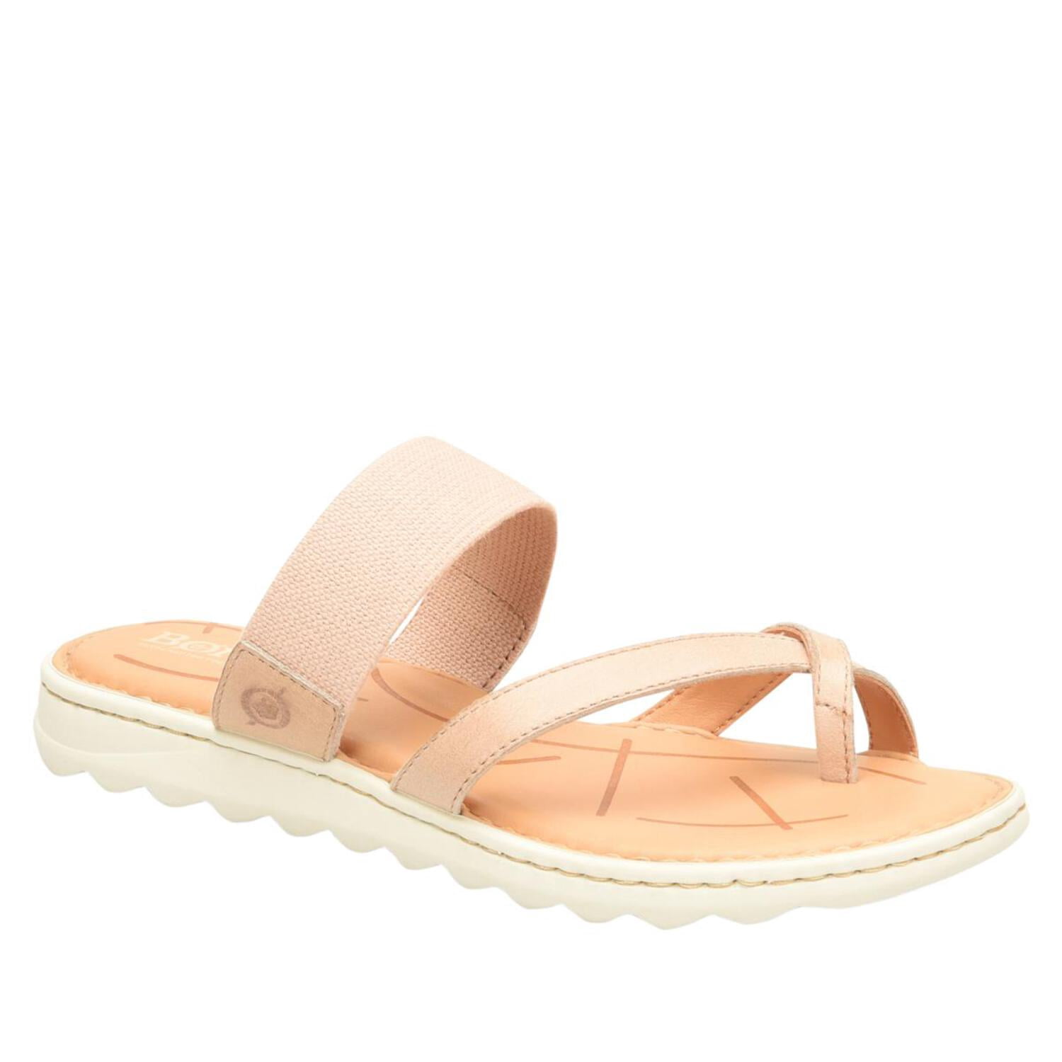 Born Bay Leather Slide Sandal - Walmart.com