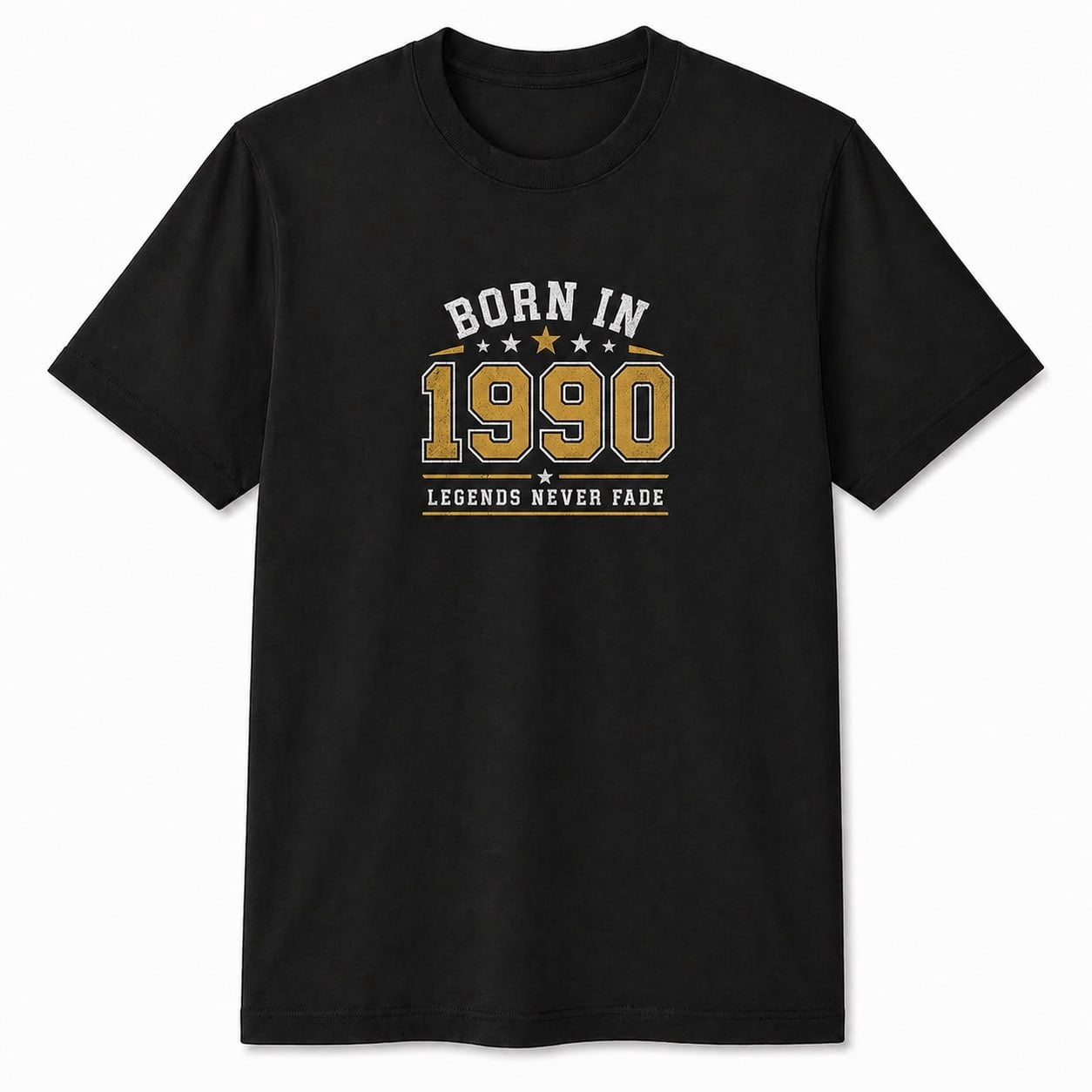 Born In 1990 Legends Never Fade T-Shirt 36th Birthday Gift Men Women ...