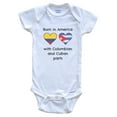 Born in America with Colombian and Cuban Parts Funny Colombia Cuba ...