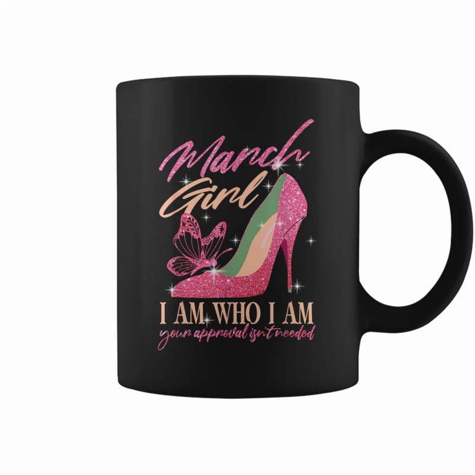 Born In March Quote Girls March Birthday Bday Coffee Mugs - Walmart.com