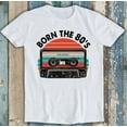 Born In The 80s Funny Cassette Tape For Music Lover Meme Graphic Unisex ...