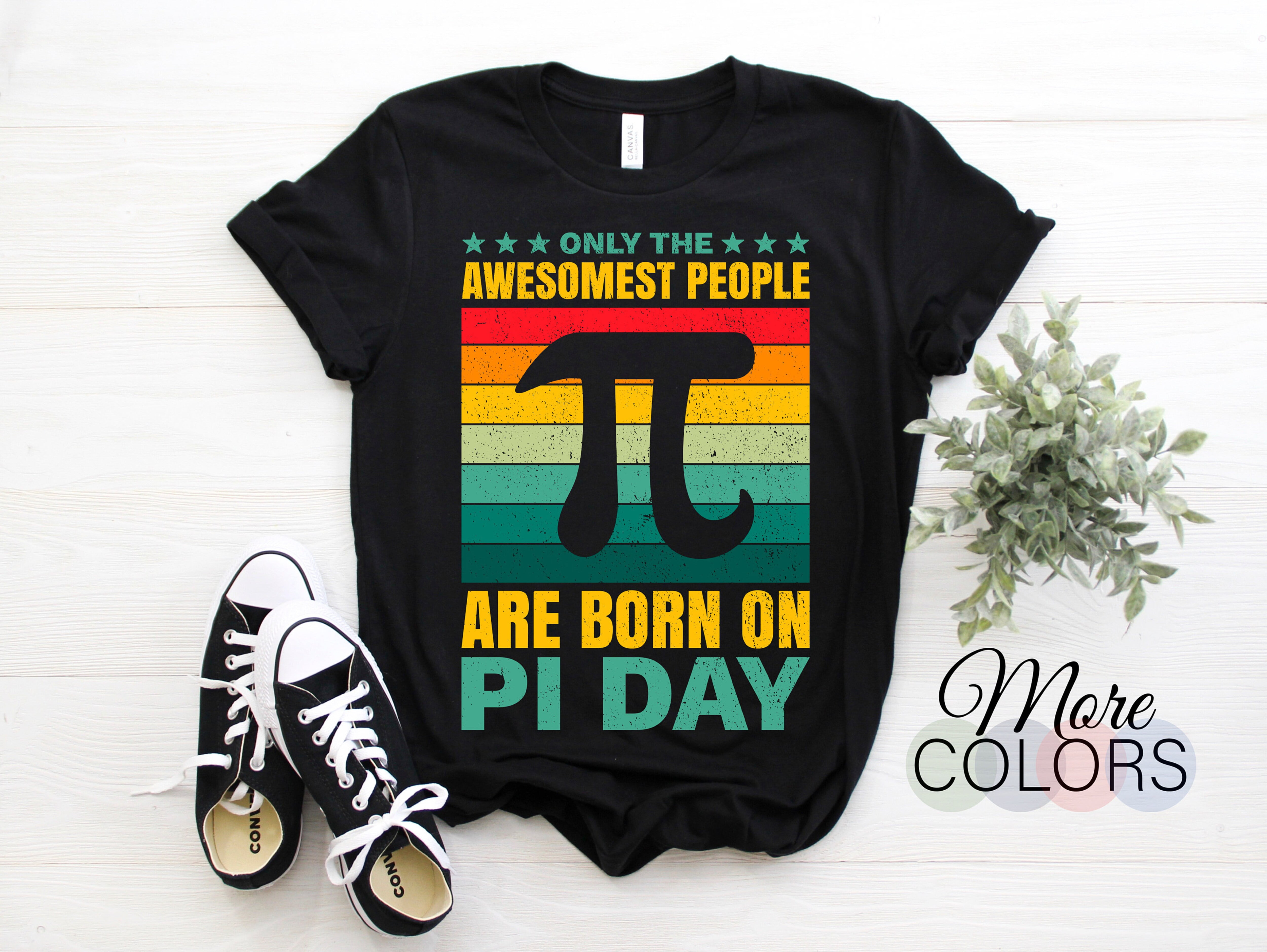 Born On Birthday Pi Day Spiral Pi Math For 3.14 Ratio T-Shirt ...