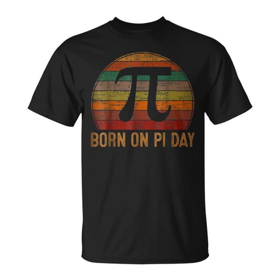 Born On Pi Day Happy Birthday Nerd Math Teacher TShirt - Walmart.com