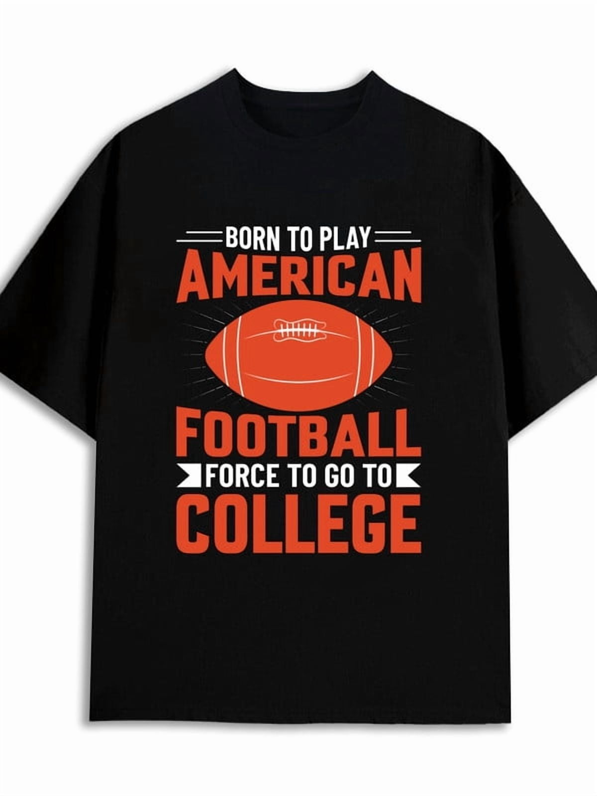 Born to Play Football fitness funny t shirts comfort colors tshirt mens ...