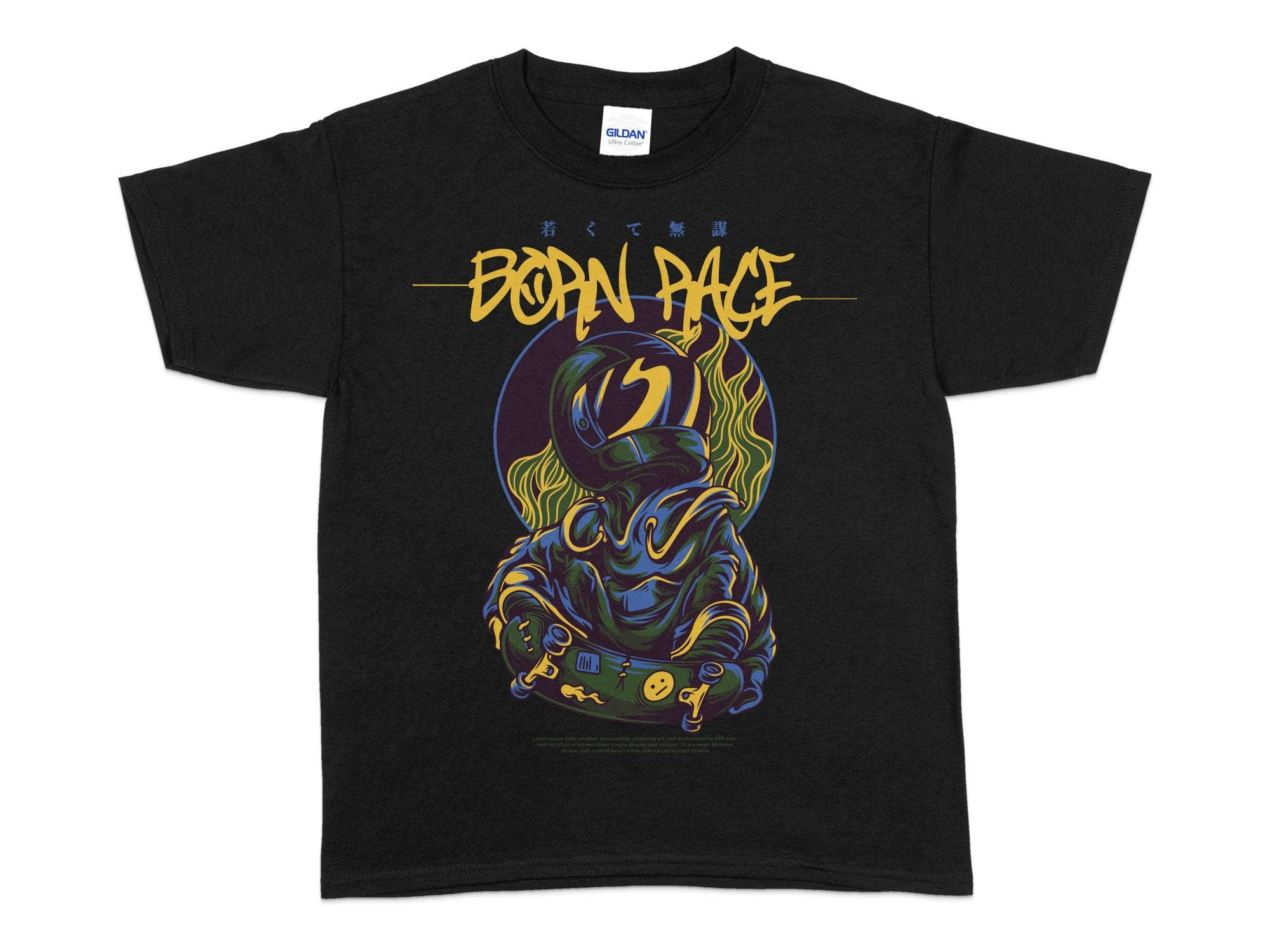 Born Race T-shirt | Graphic Novelty Funny printed T-Shirts For Men ...