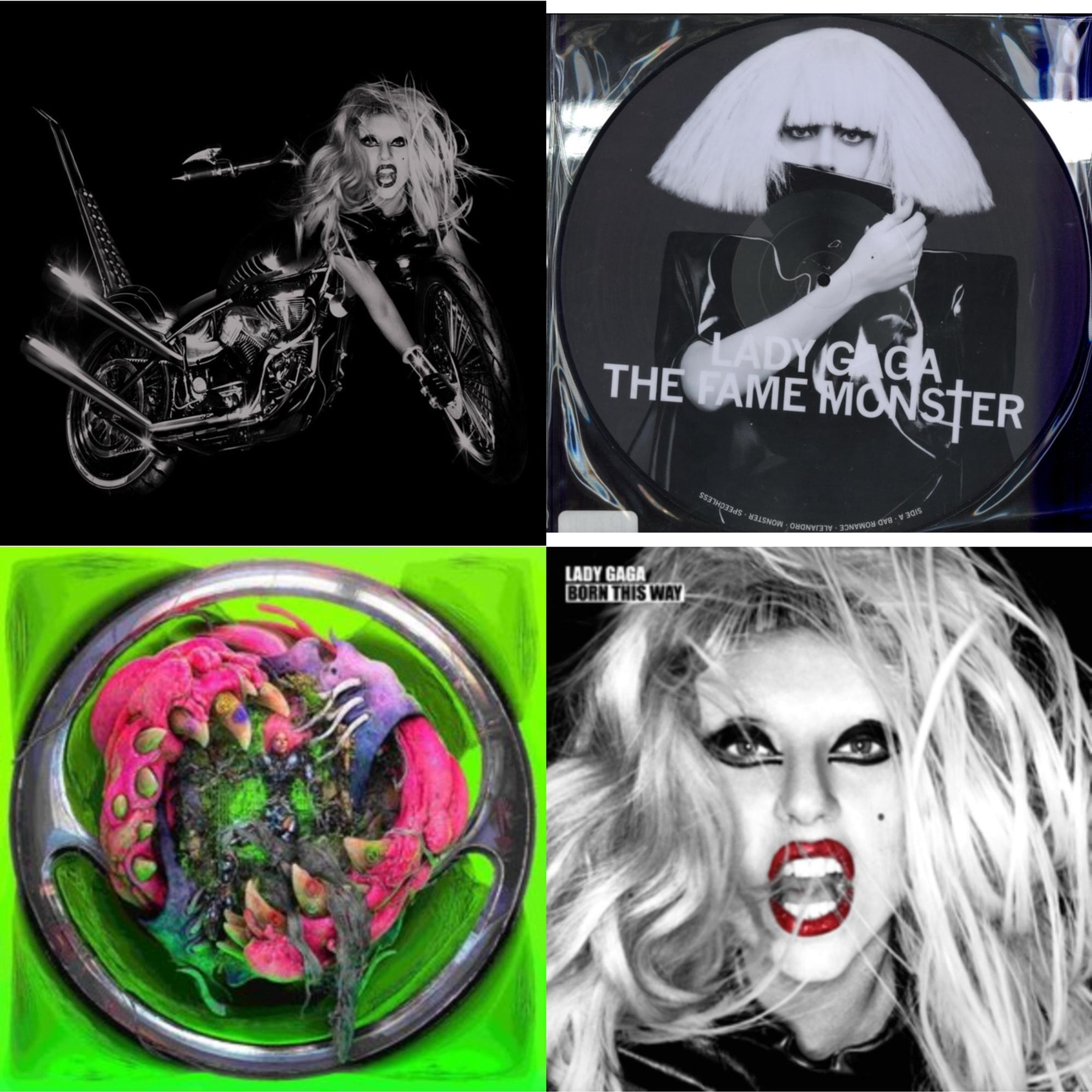 Born This Way - The Tenth Anniversary (3LP) & Fame Monster & Dawn Of ...