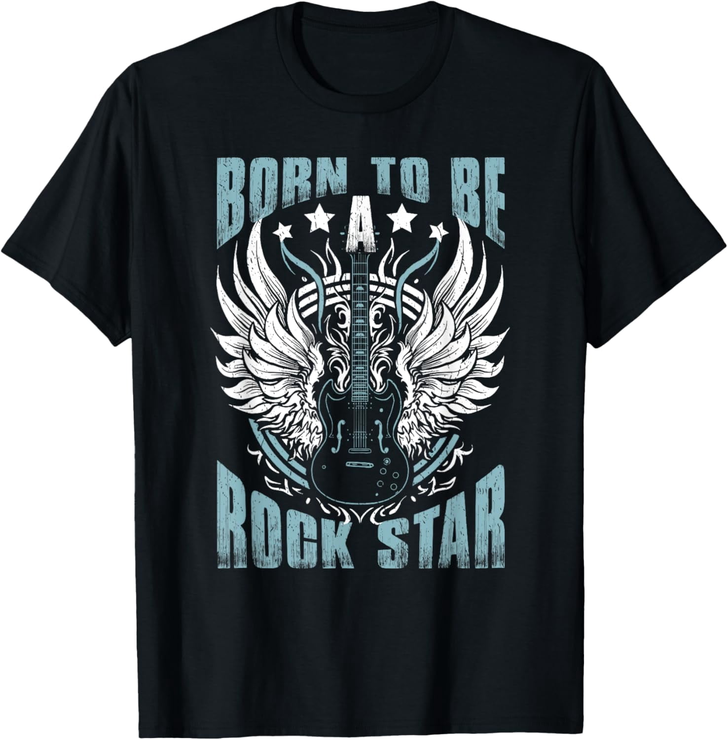 Born To Be A Rock Star T-Shirt - Walmart.com