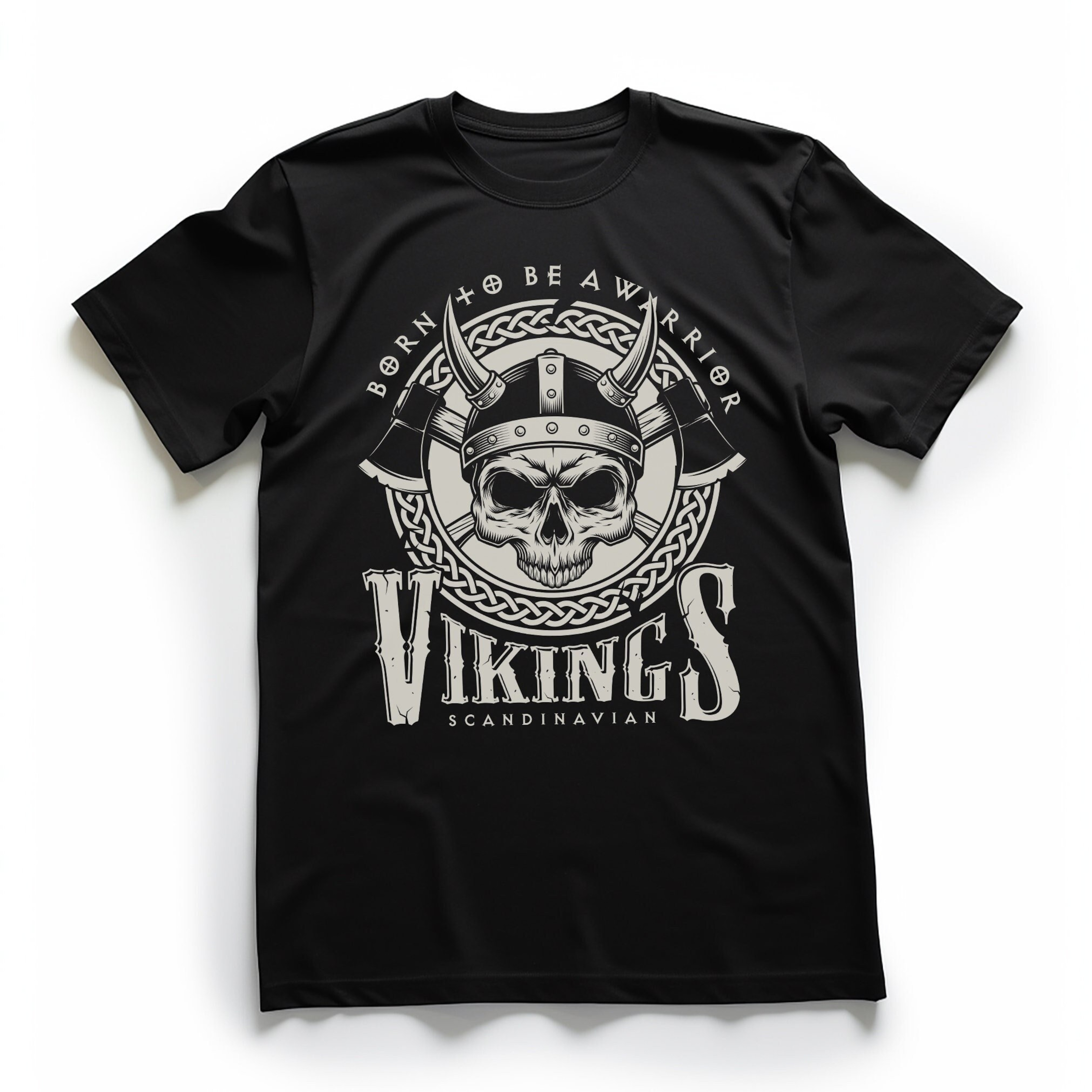 Born To Be A Viking T-Shirt | Men's Viking Themed Shirt | Norse God Tee ...