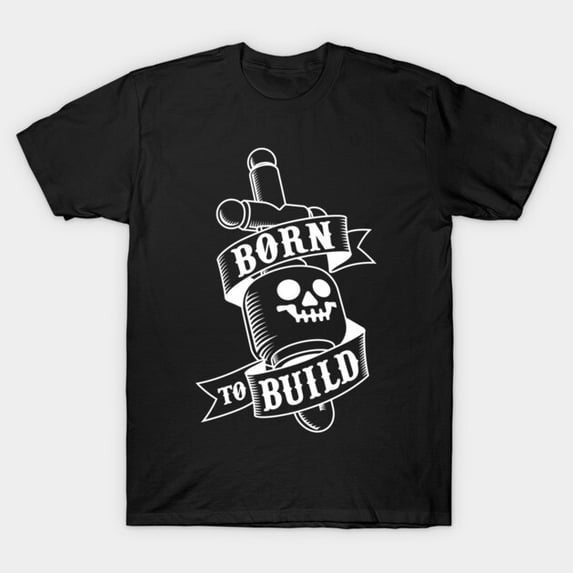 Born To Build Tattoo Traditional Sailor Style Anchor Construction Block ...