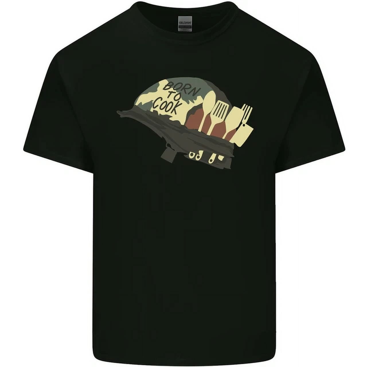 Born To Cook Funny Chef Parody Cooking T-Shirt - Walmart.com