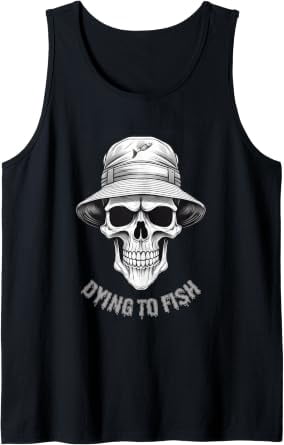 Born To Fish Skull Fishing Tank Top Size S-3XL - Walmart.com