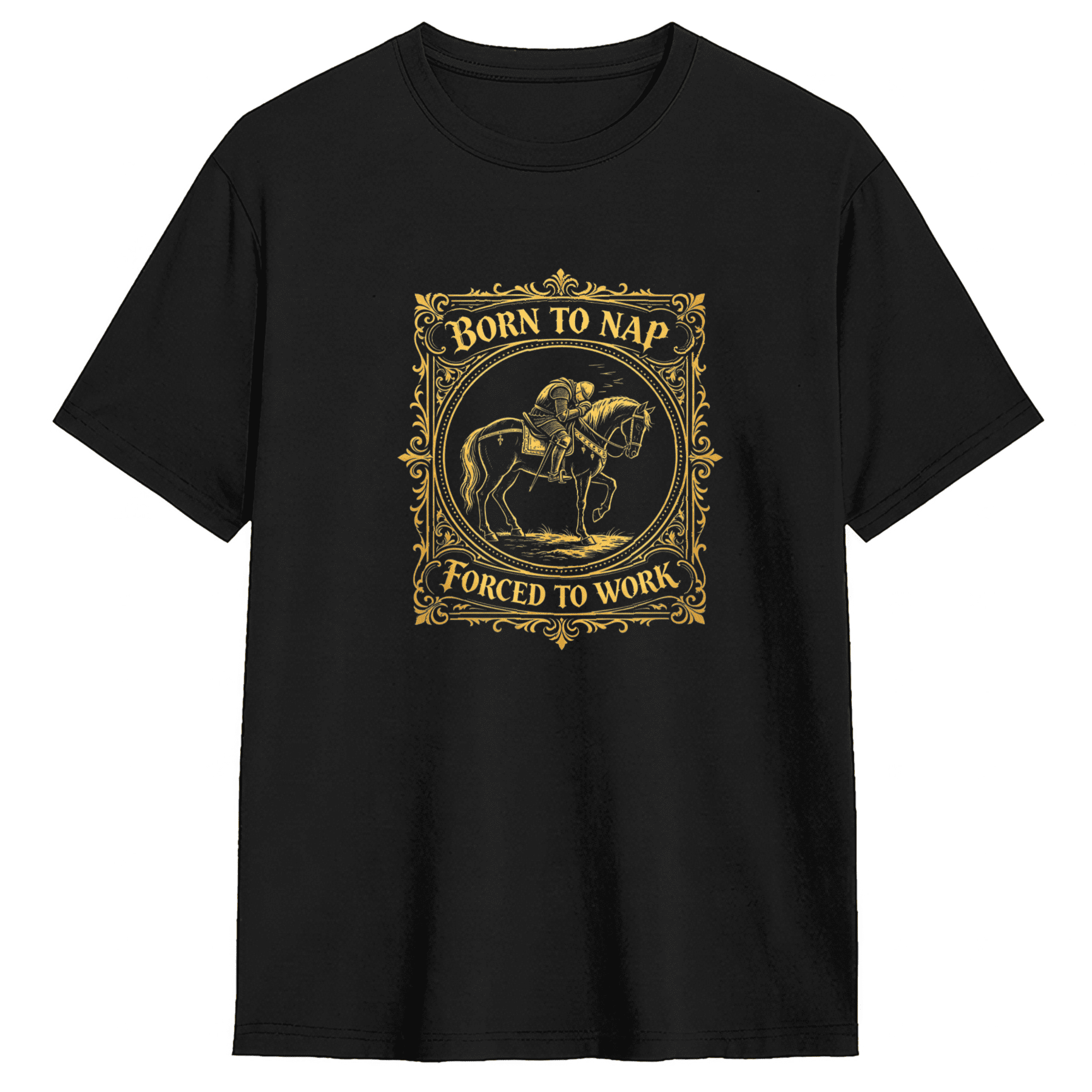 Born To Nap Forced To Work Retro Graphic Tee For Men And Women, Funny ...