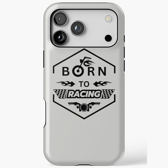 Born To Racing Motorcycle for iPhone Case 11 to 17 Pro Max - Walmart.com