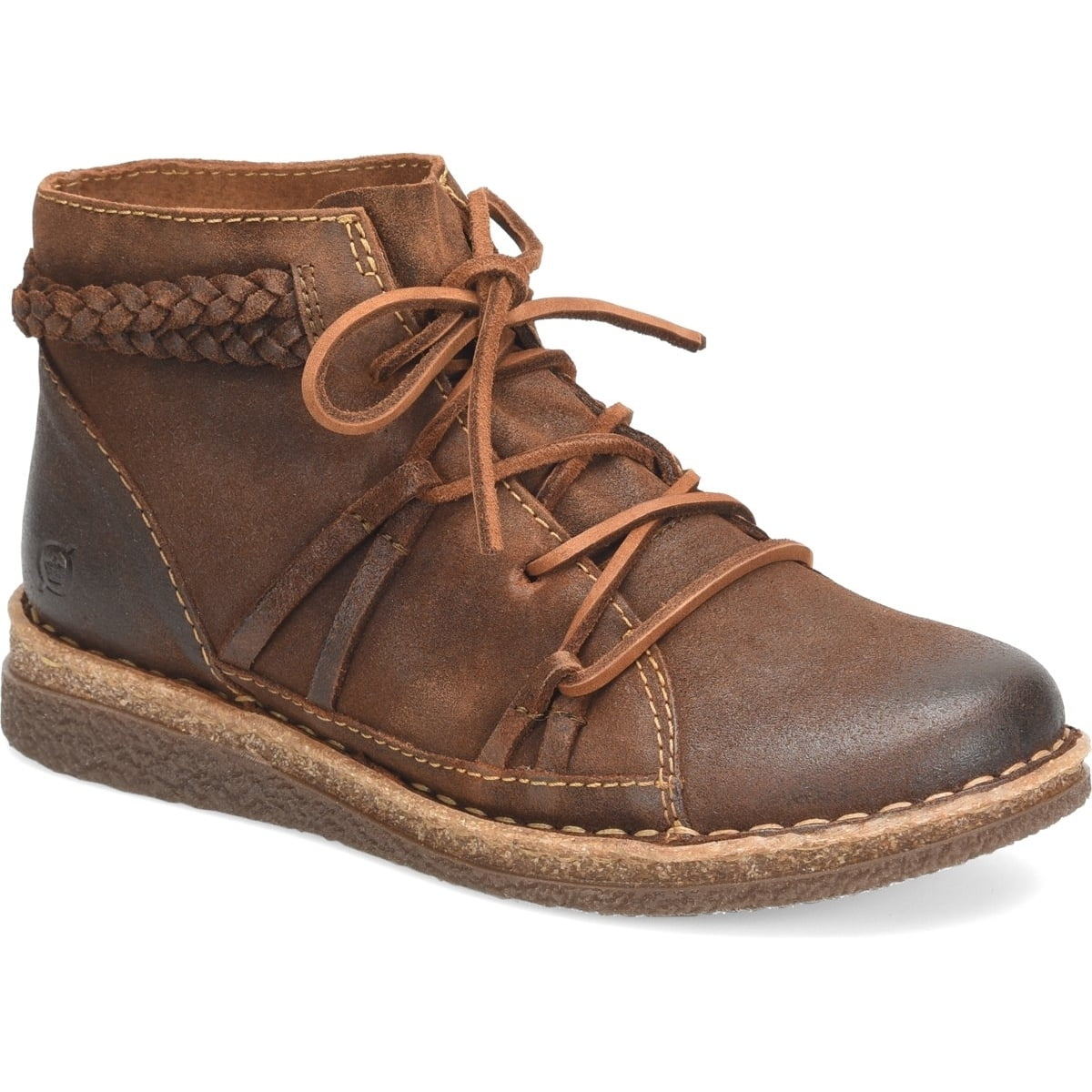 Born Women's Temple II Boot Glazed Ginger (Brown) Distressed ...
