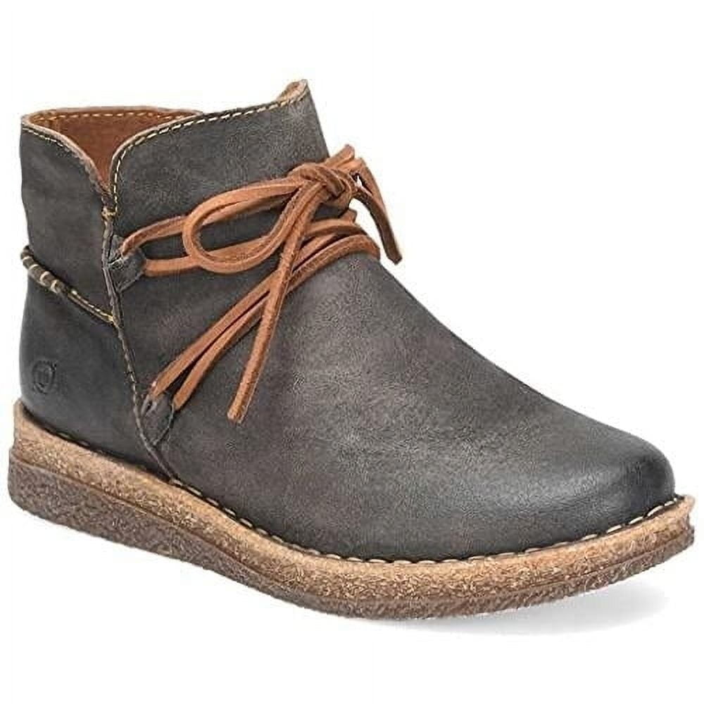 Born Womens Calyn Bootie Concrete Distrtessed (Dark Grey) - BR0027642 ...