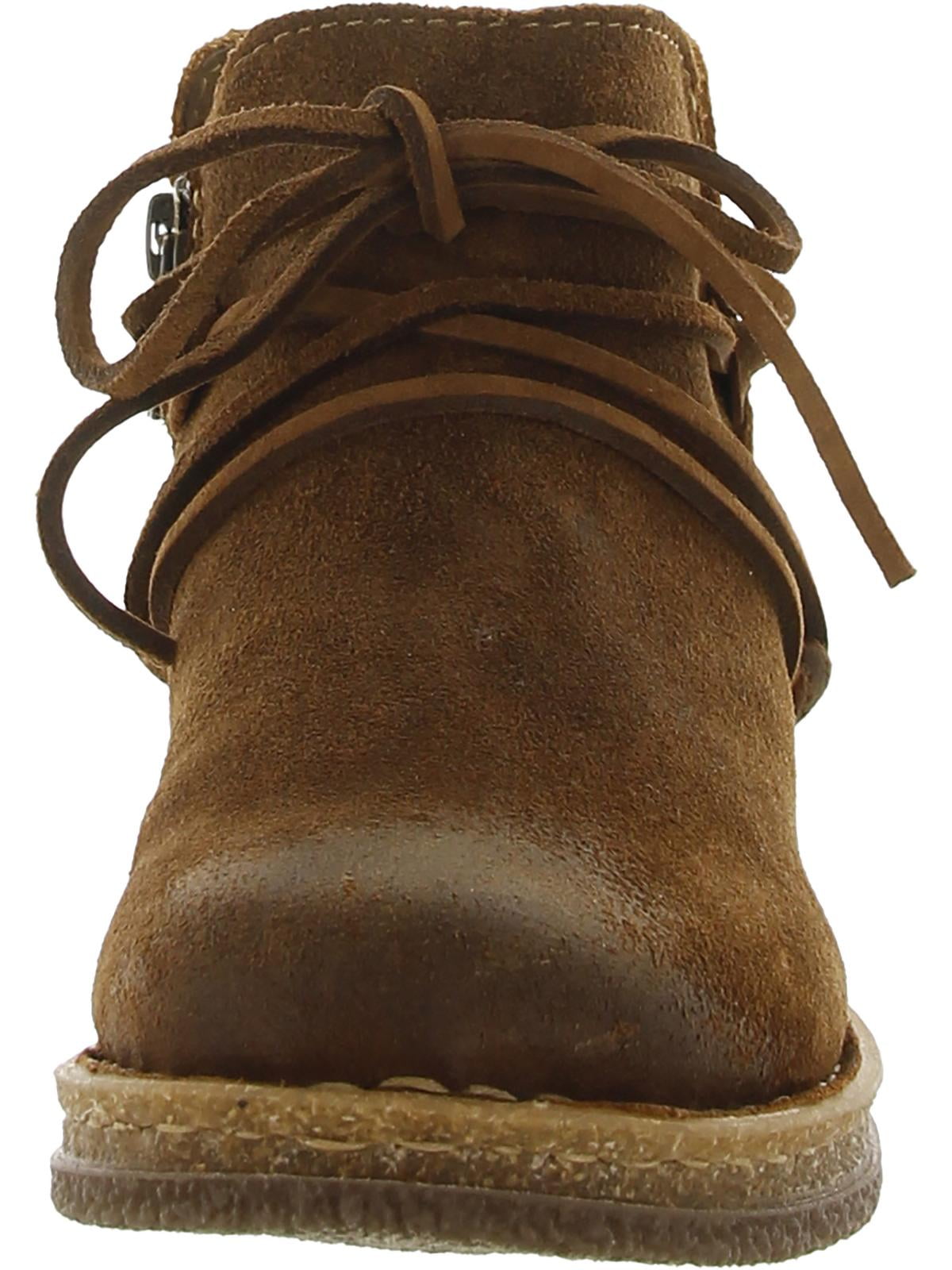 Born Womens Calyn Leather Distressed Booties - Walmart.com