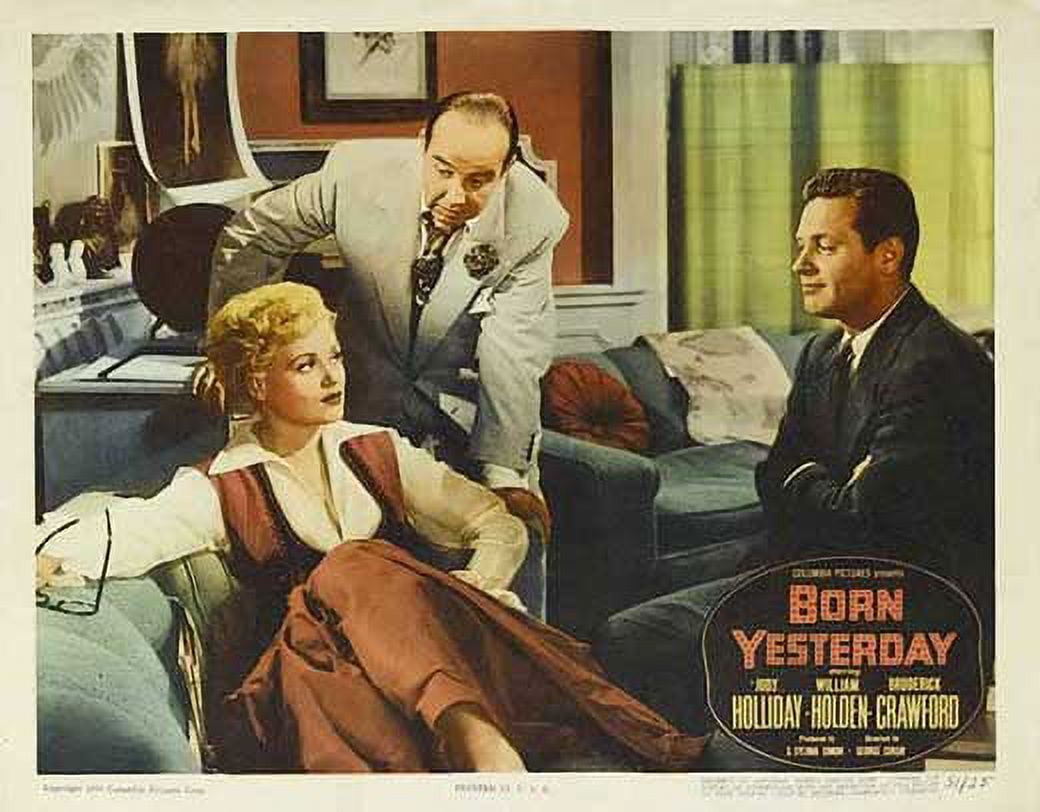 Born Yesterday - movie POSTER (Style C) (11" x 14") (1951) - Walmart.com