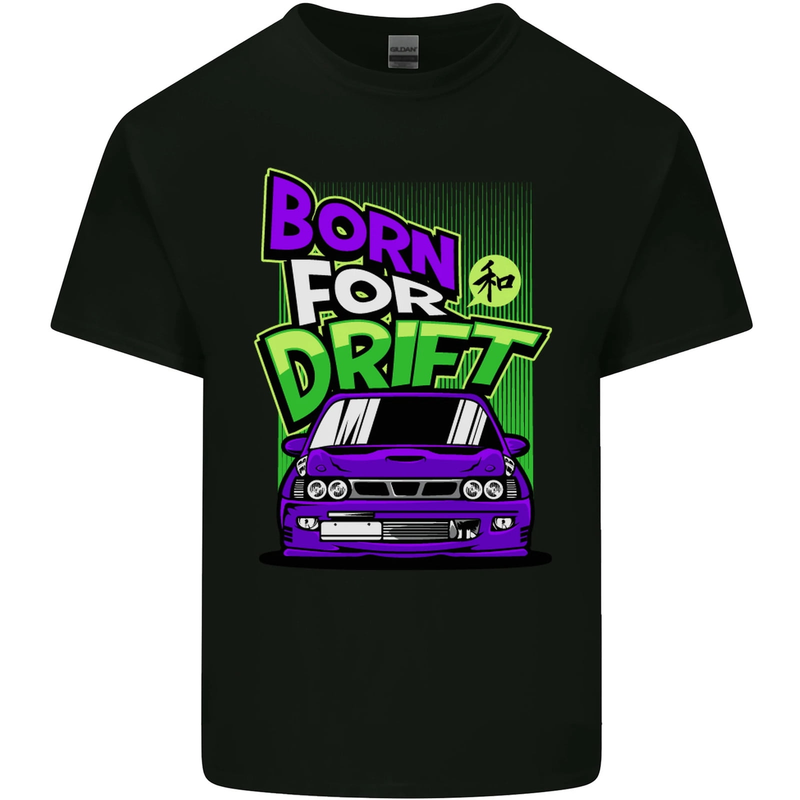 Born for Drift Drifting Car Mens Cotton T-Shirt Tee Top - Walmart.com