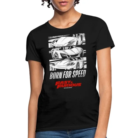 Born for Speed Fast Racing Car Motion Inspired Driver Energy Unisex T ...