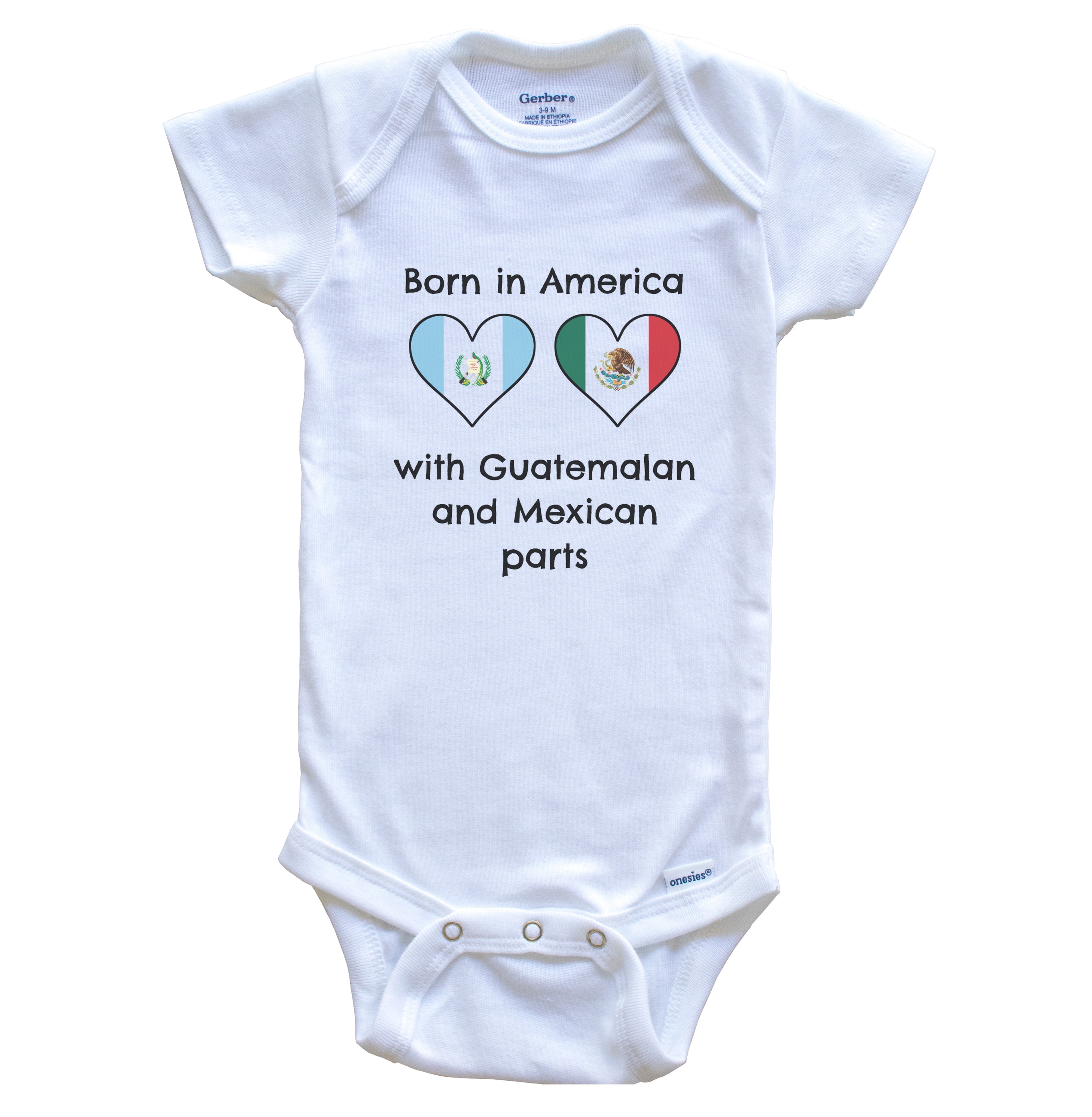 Born in America with Guatemalan and Mexican Parts Funny Guatemala ...