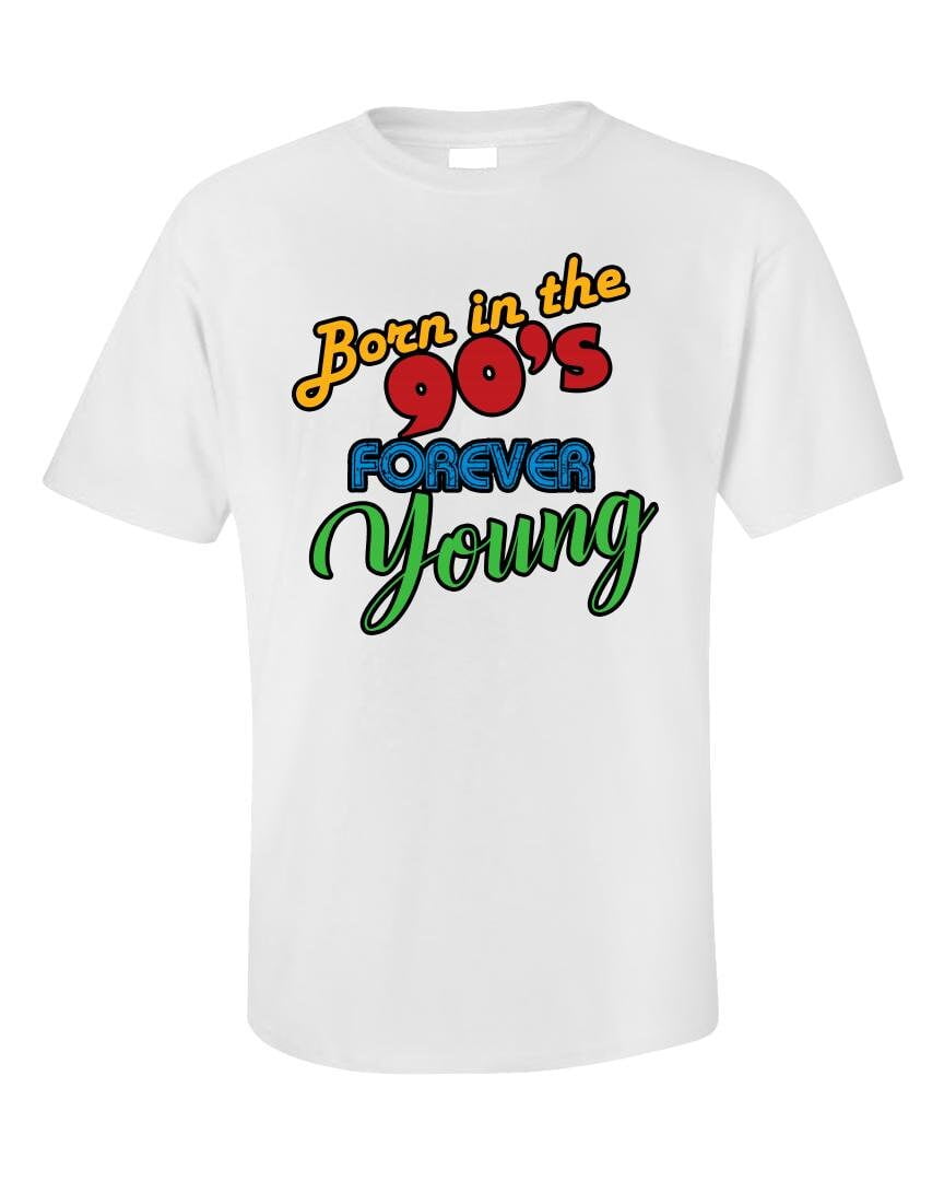 Born in the 90's Shirt, Retro Forever Young Tee, Nostalgic T-shirt, 90s ...