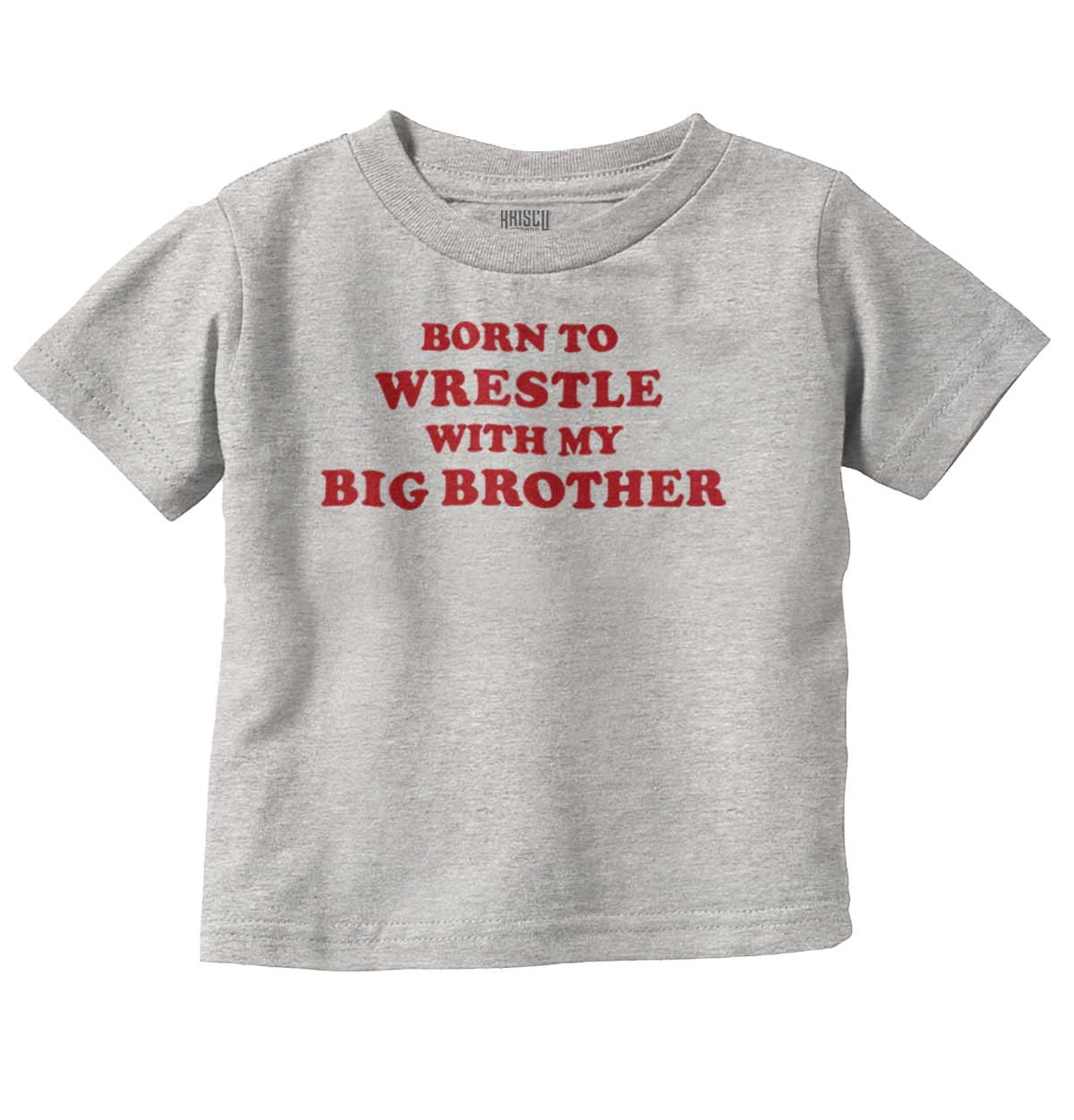 Born to Wrestle With My Big Brother Youth T Shirt Tee Boys Infant ...