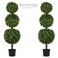 Boxwood Lighted Topiary Ball 15" 2 Pack - Boxwood - Walmart.com