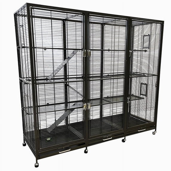 Borneo Cage + Add-On + Shelf & Ladder Set + Expander Set - for Sugar ...