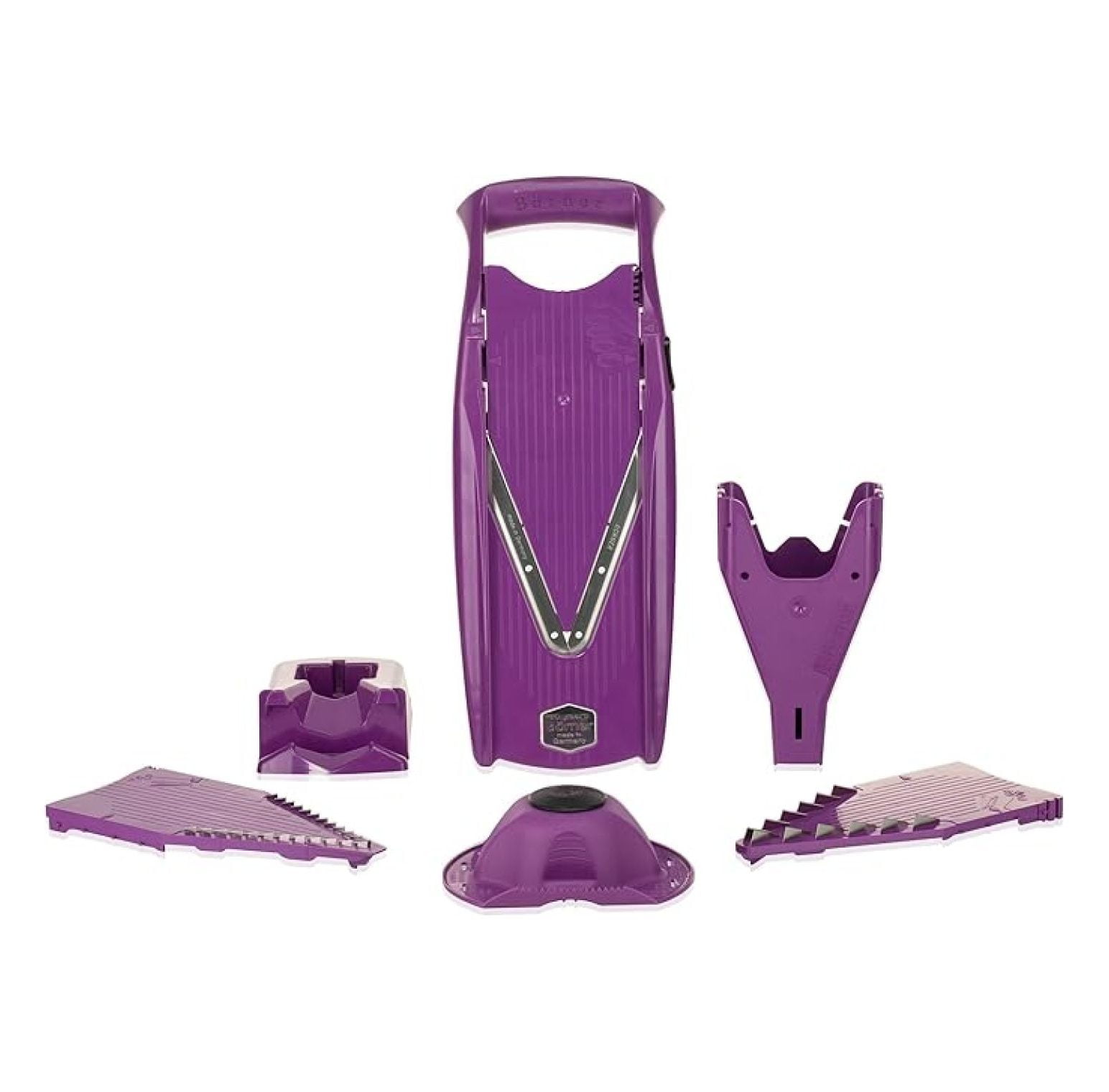 Borner V5 PowerLine Mandoline Slicer - Vegetable & Fruit Cutter with ...