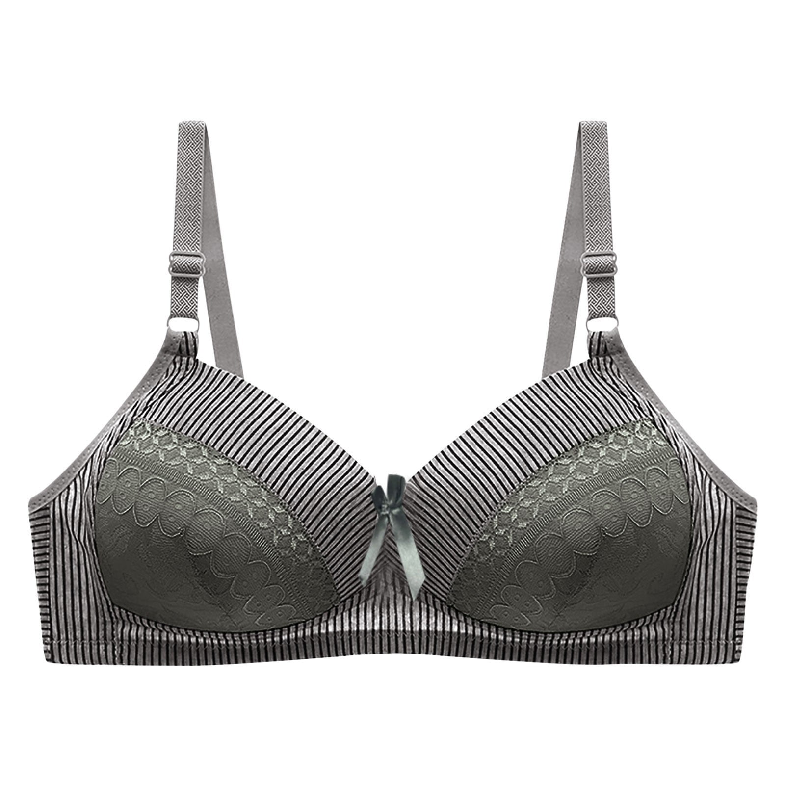 Borniu Wirefree Bras for Women ,Plus Size Adjustable Shoulder Straps ...