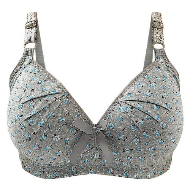 Borniu Wirefree Bras for Women ,Plus Size Adjustable Shoulder Straps ...